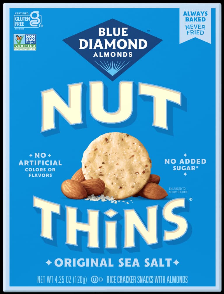 Nut-Thins® Almond Gluten-Free Crackers | Blue Diamond