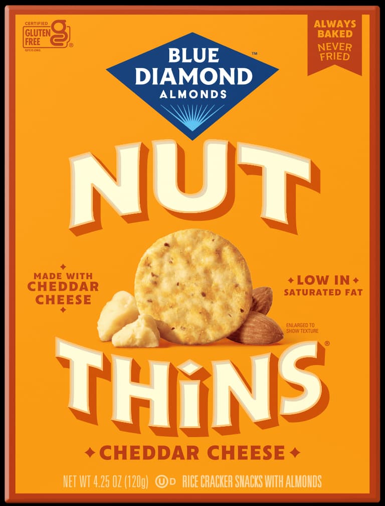 Nut-Thins® Almond Gluten-Free Crackers | Blue Diamond