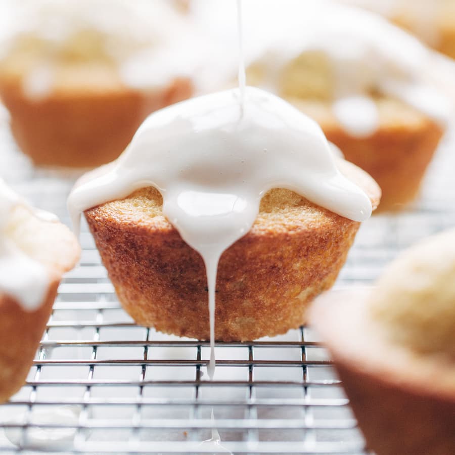 Lemon Lavender Muffins Recipe | Blue Diamond