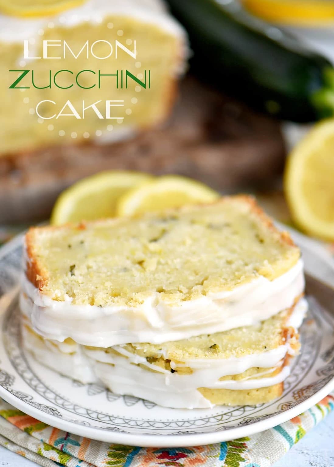 Zucchini Spice Cake | Blue Diamond