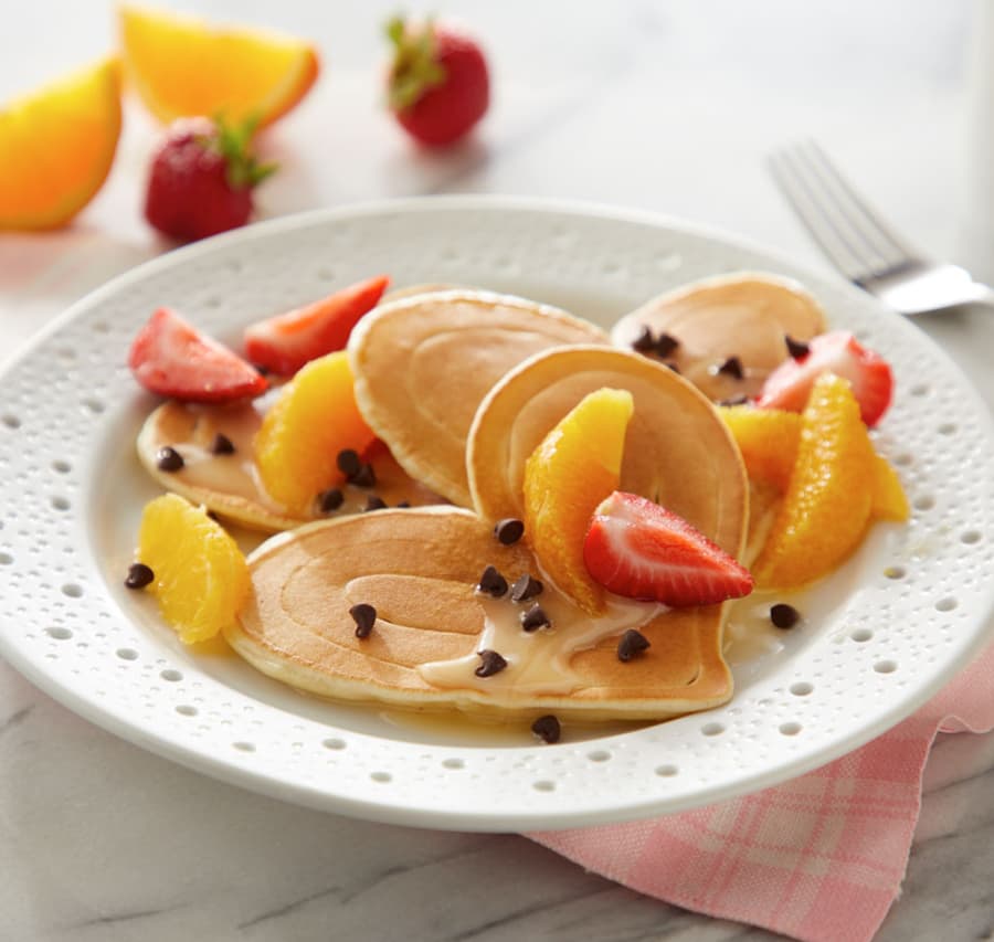 Sweetheart Pancake Stacks | Blue Diamond