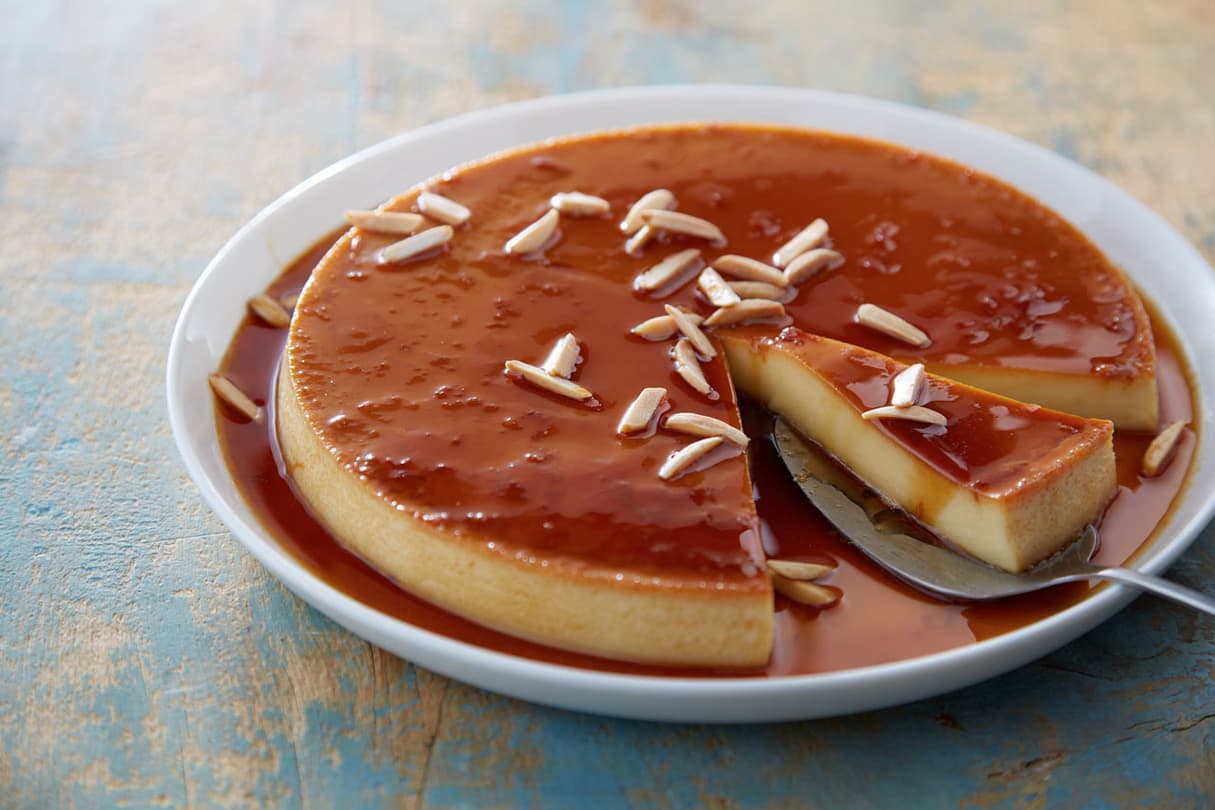 Vanilla Almond Flan | Blue Diamond