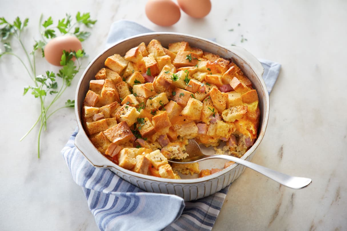 Dairy Free Breakfast Strata | Blue Diamond