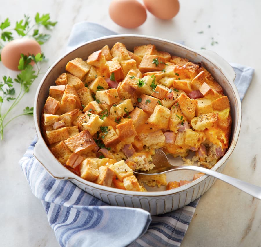 Dairy Free Breakfast Strata | Blue Diamond