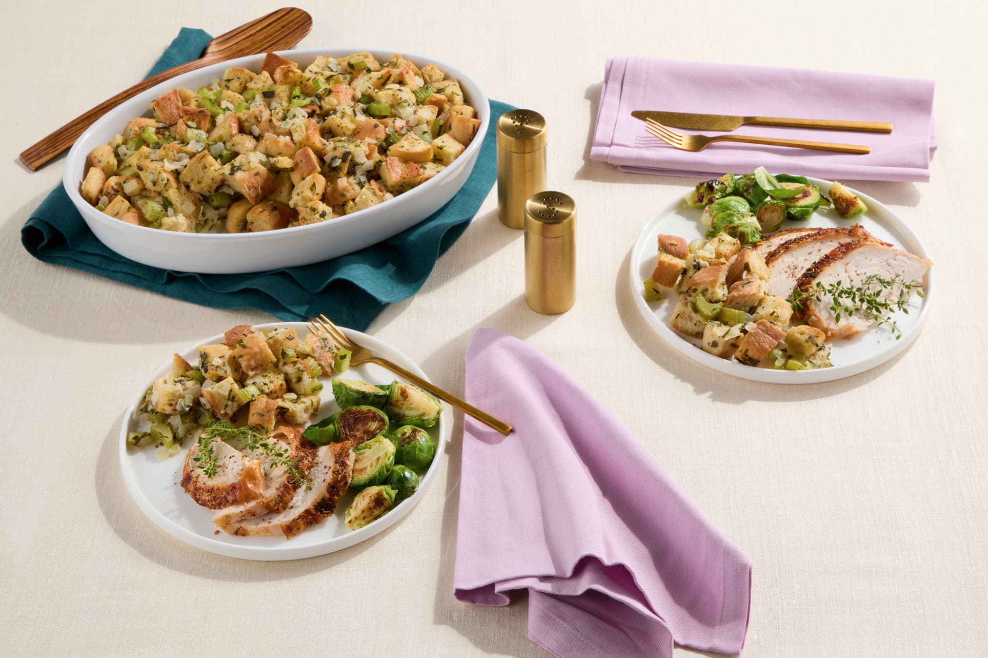 Traditional Herb Stuffing | Blue Diamond