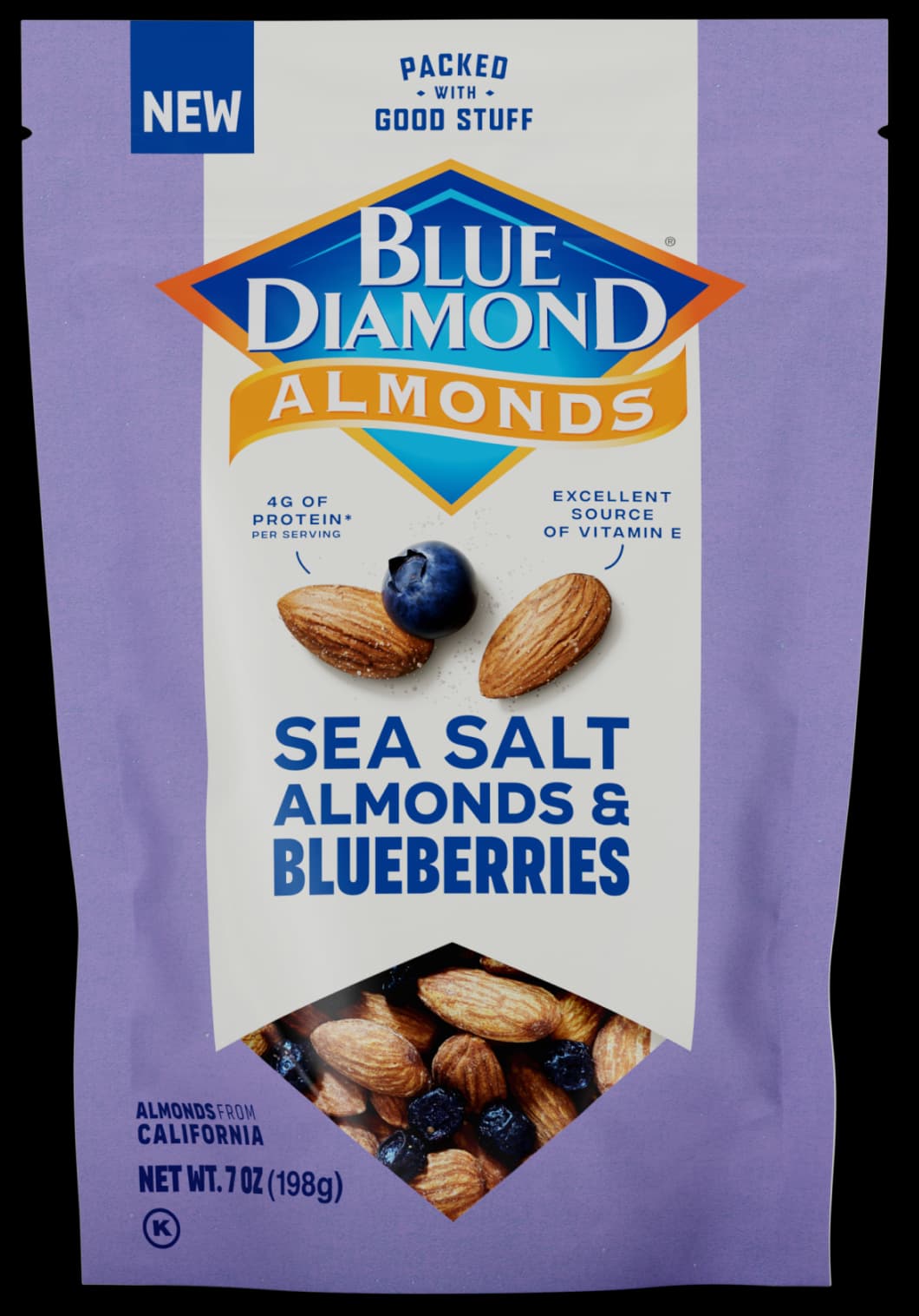 New Sea Salt Almonds & Blueberries | Produce Almonds | Blue Diamond