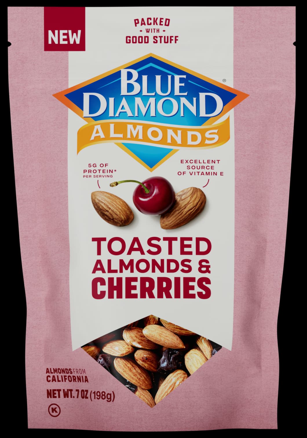New Toasted Almonds & Cherries | Produce Almonds | Blue Diamond