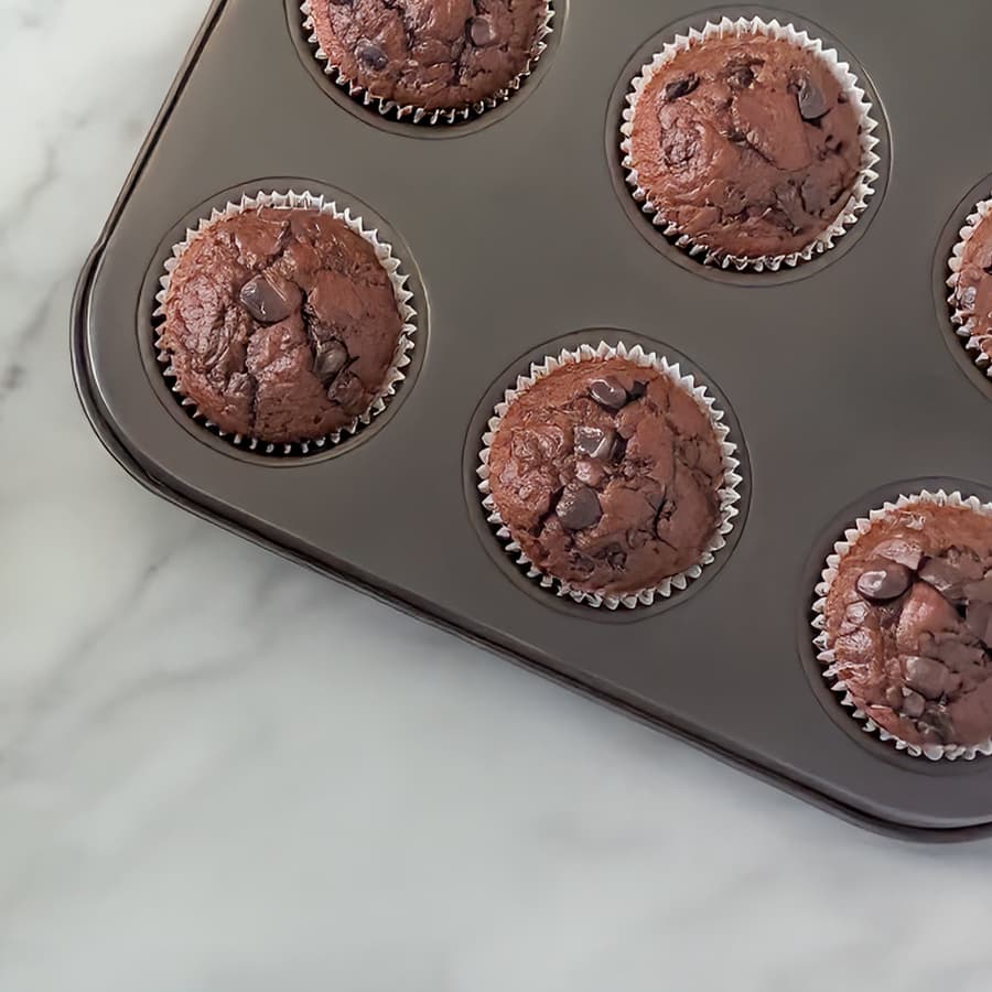 Chocolate Zucchini Muffins | Blue Diamond